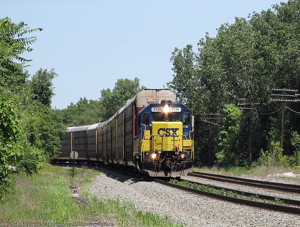 CSX 2738 H795
